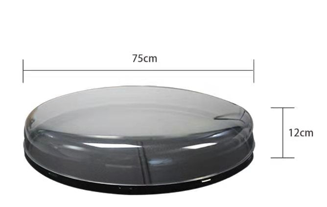 Free Shipping Acrylic Protection Cover for 3D Hologram Fan LED Display ...