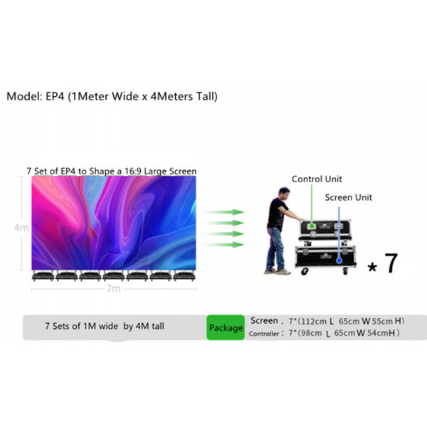 Foldable and Liftable LED Display Screen – 360DigitalSignage