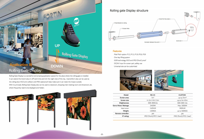 Rolling to Hide LED Display Screen – 360DigitalSignage